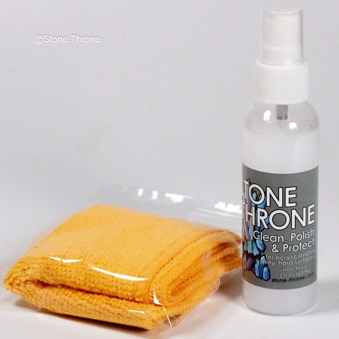 Acrylic Clean, Polish & Protect Cleaning Kit – Stone Throne