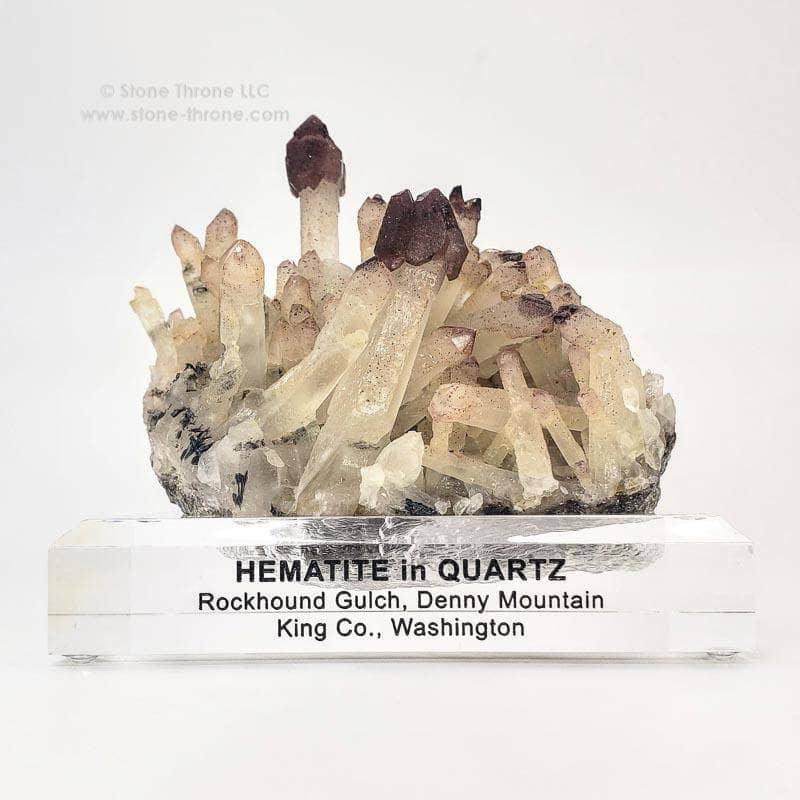 Stone Throne Custom Milled Carved Acrylic Mineral Display Base Stands