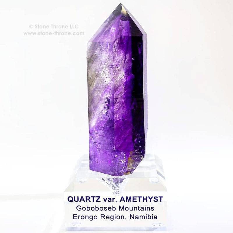 Stone Throne Custom Milled Carved Acrylic Mineral Display Base Stands