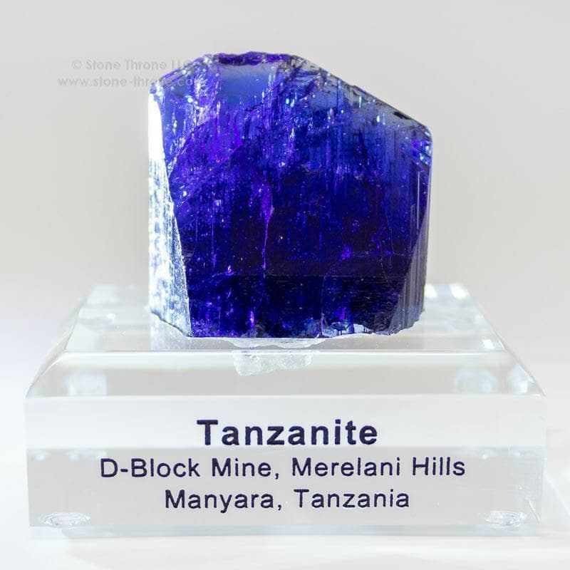 Stone Throne Custom Milled Carved Acrylic Mineral Display Base Stands