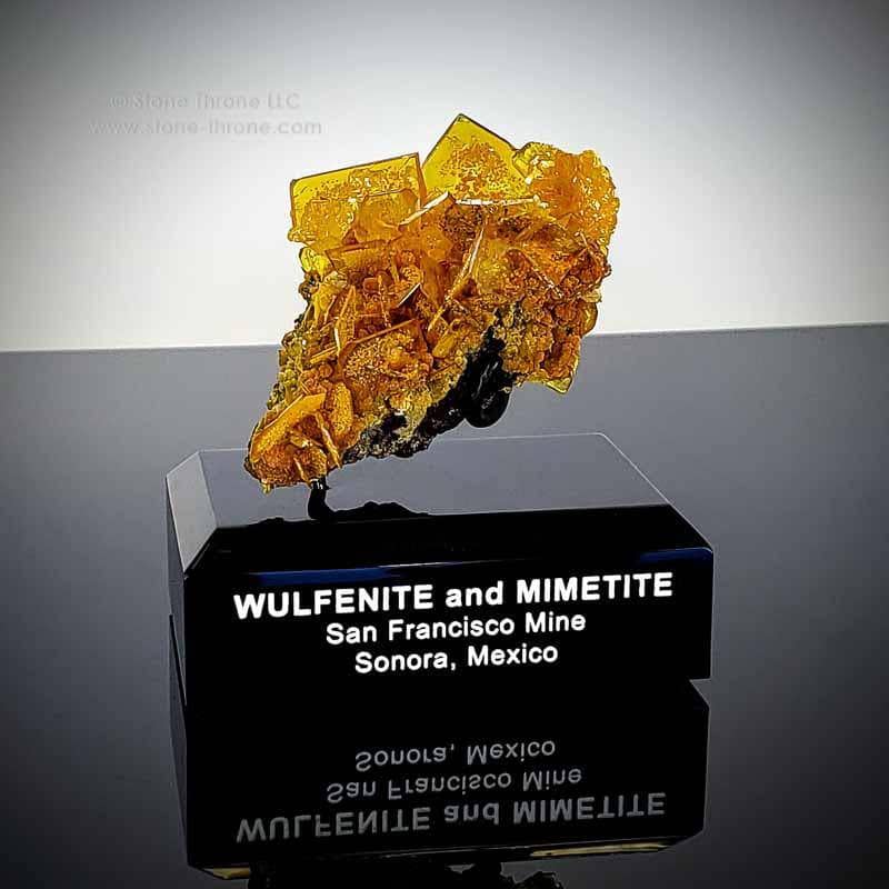 Stone Throne Custom Milled Carved Acrylic Mineral Display Base Stands