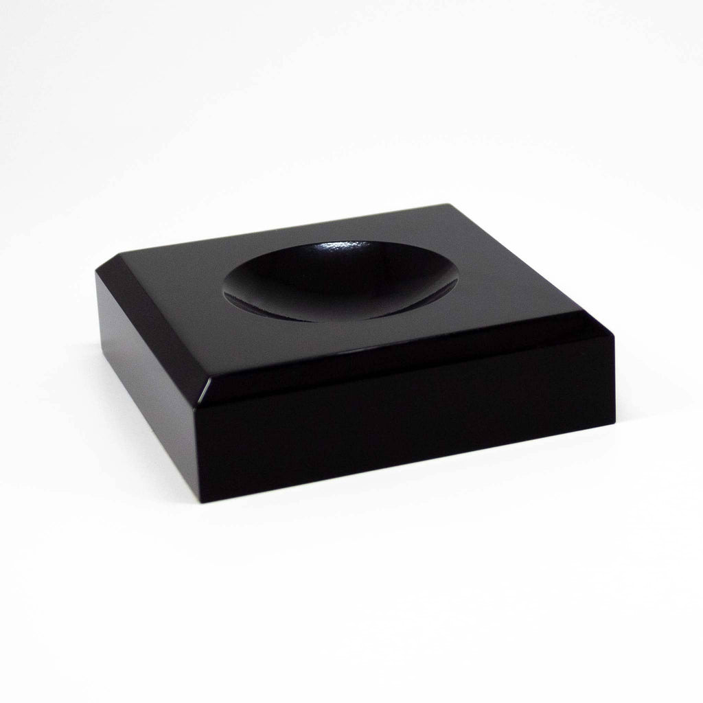 Engraved Black Acrylic Display Stands for Minerals, Fossils, and More ...