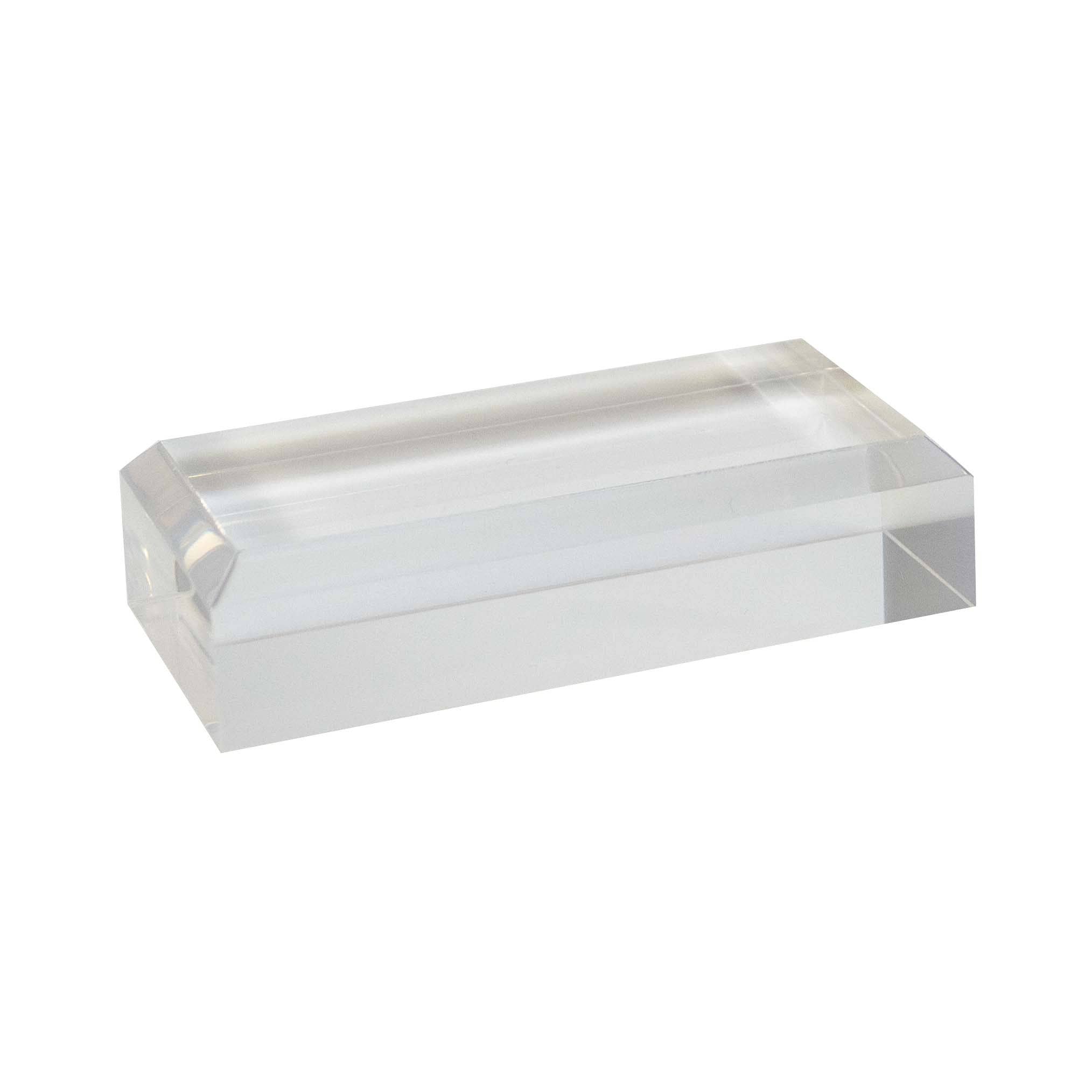 Clear Engraved Acrylic Display Stands for Minerals, Fossils, and More ...