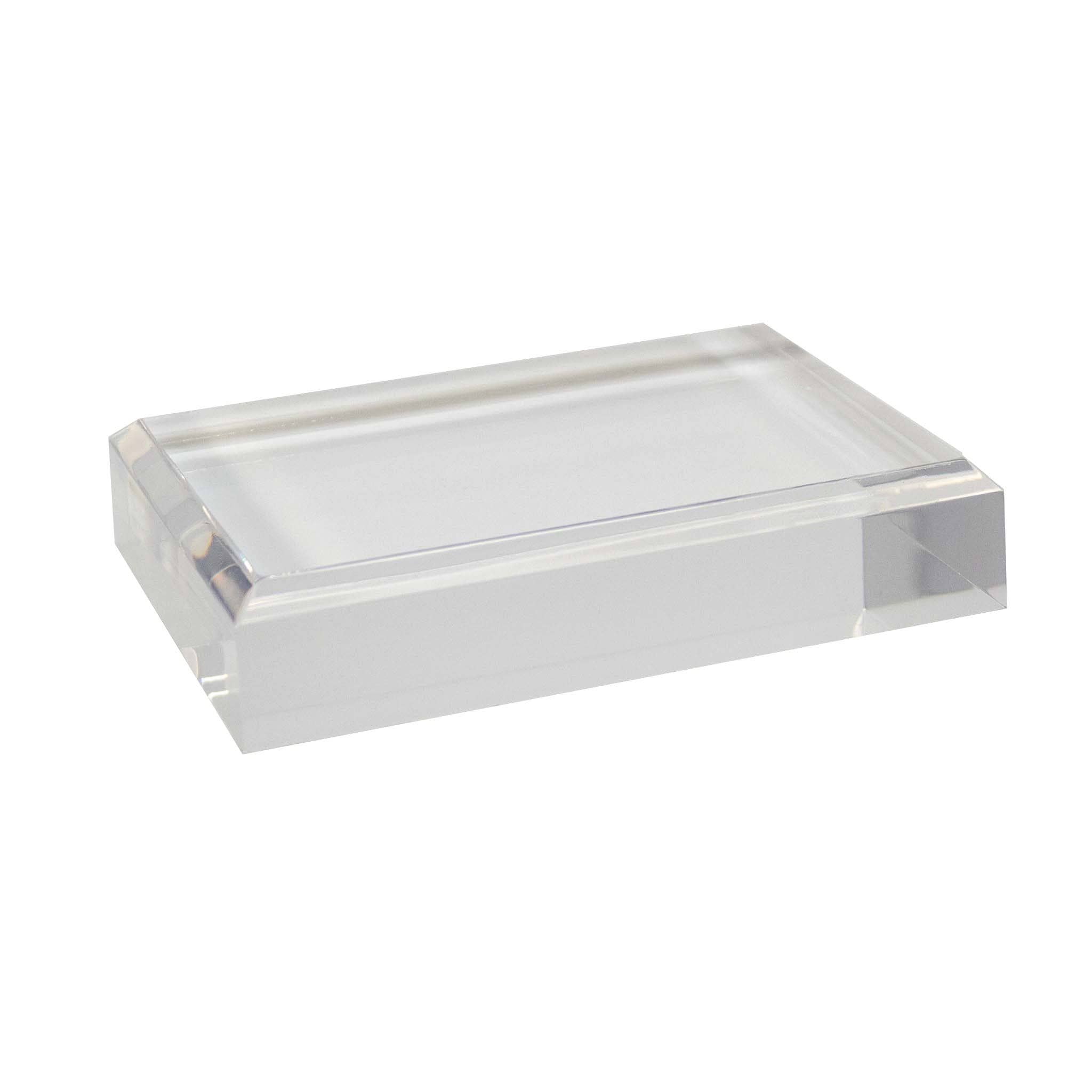 Clear Engraved Acrylic Display Stands for Minerals, Fossils, and More ...