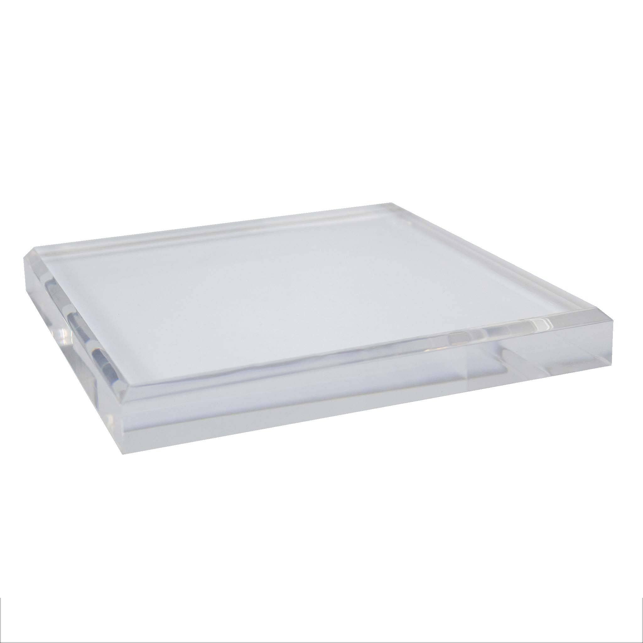 Clear Engraved Acrylic Display Stands for Minerals, Fossils, and More ...